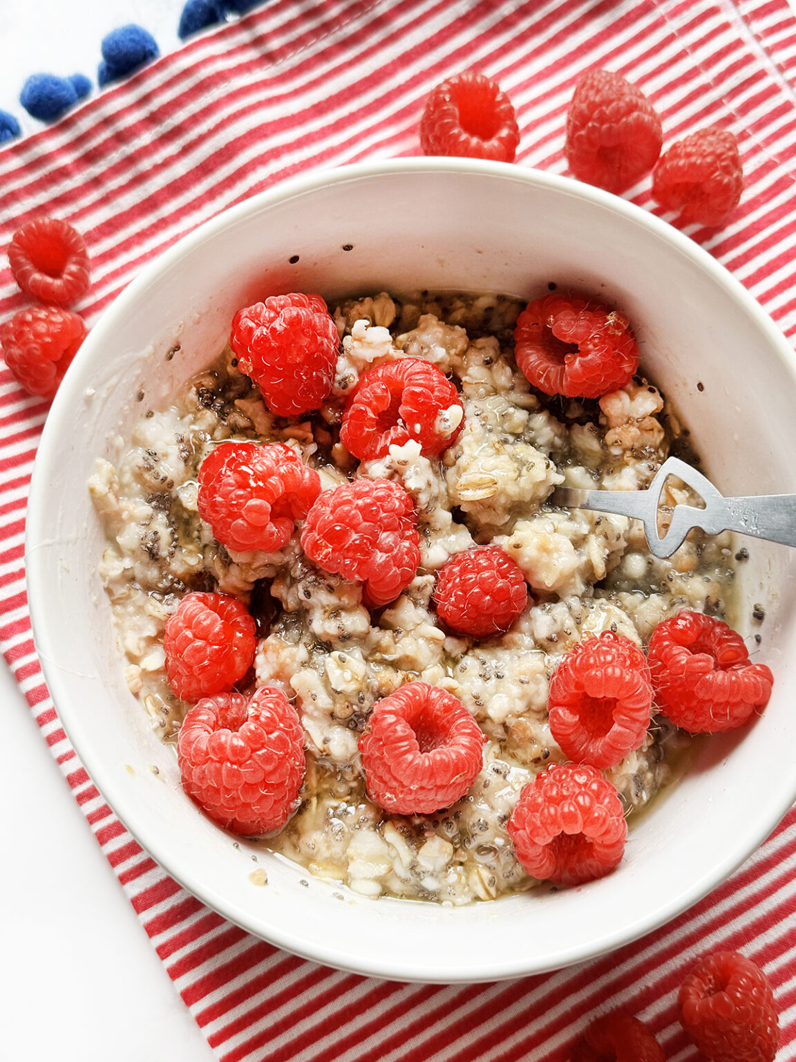 High Fiber Oatmeal Recipe - 15g of fiber in one bowl! - Easy Breakfast ...